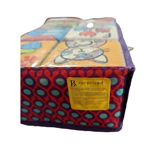 B Squishy | Toys | Baby Squishyb Surprised Fabric Blocks Set Of 6 ...